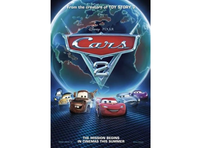 Cars 2 Character Poster