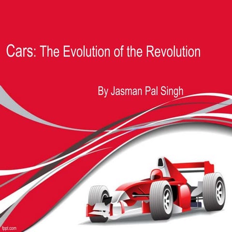 Cars an evolution presentation | PPTX