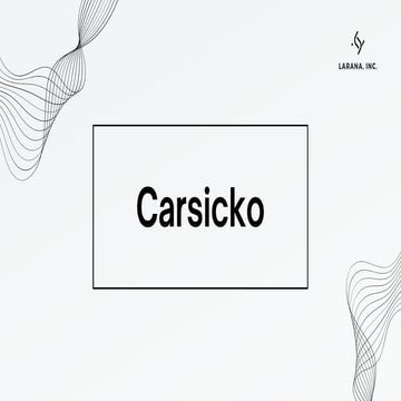 Carsicko | PDF