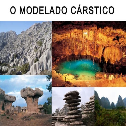 O modelado cárstico | ODP