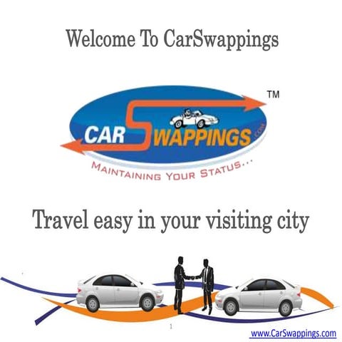 CarSwappings: Now Travel without paying anything in your visiting city ...