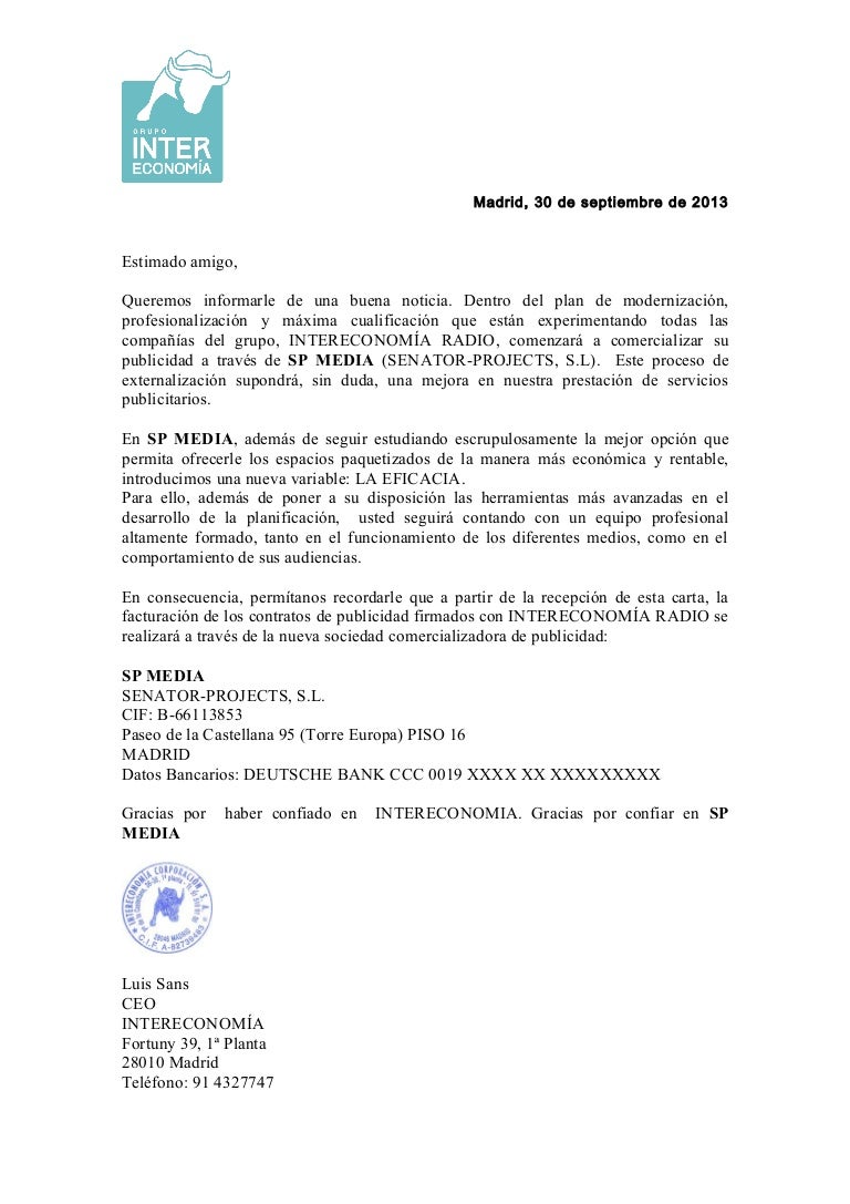 Formato Para Escribir Una Carta