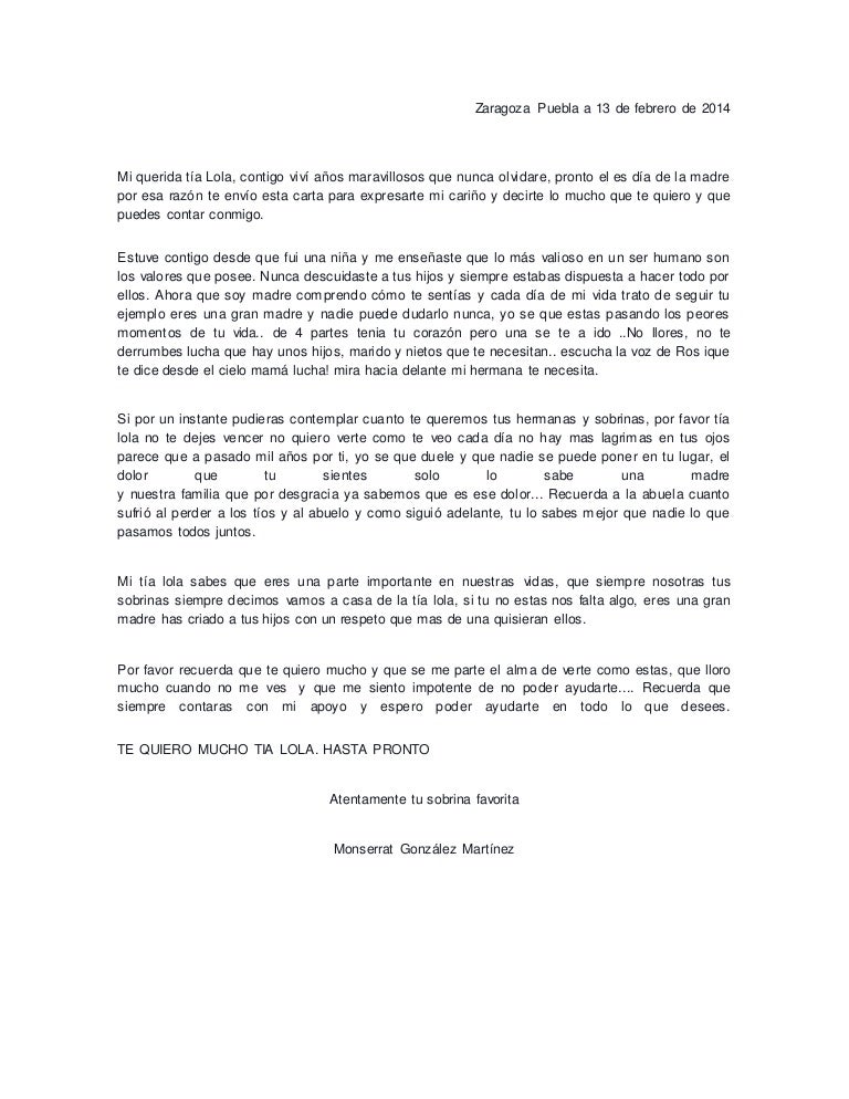 Modelo De Carta Con Copia Cc