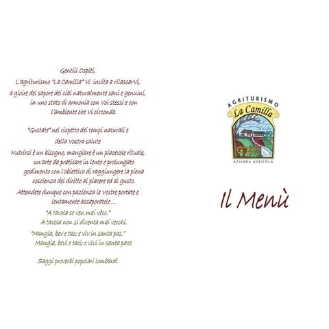 Menù alla carta | PDF