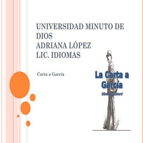 Carta a garcia | PPTX