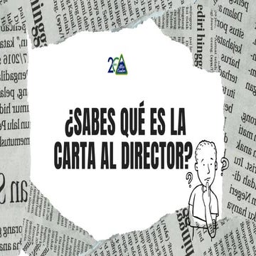 Carta al director Lenguaje y comunicación | PDF