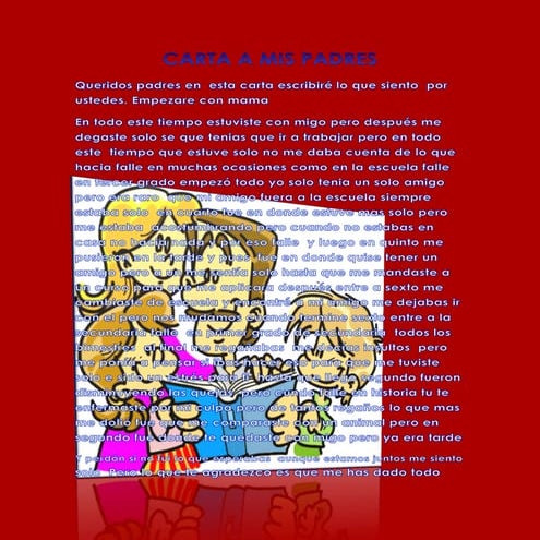 Carta a mis padres | PDF