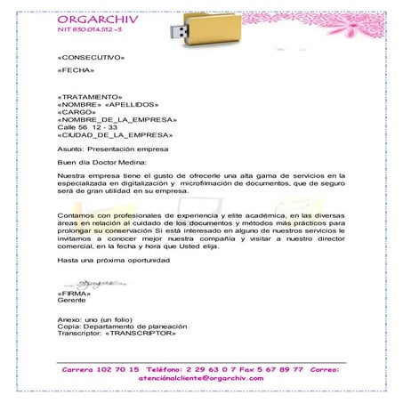 Carta base | DOCX