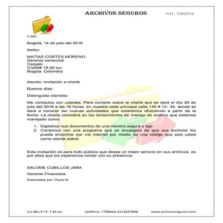 Carta base | PDF