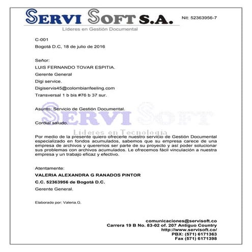 Carta base pdf | PDF