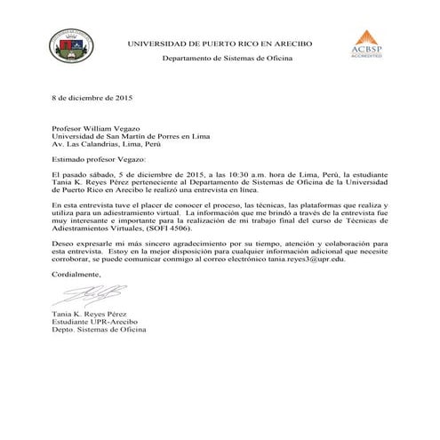 Carta de apresentação para pesquisa de campo | PDF