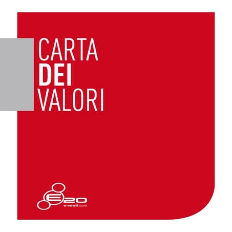 Carta dei valori | PDF
