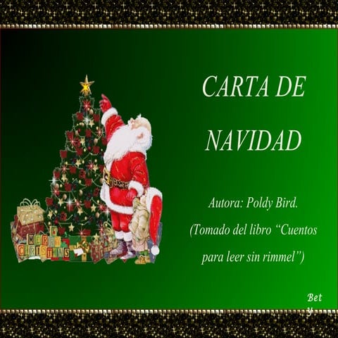 Carta de navidad. poldy bird | PPS