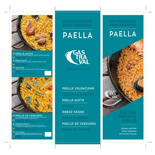 Carta Paellas Gastraval vPaellas | PDF