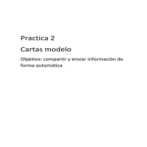 Carta modelo | DOCX
