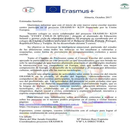 INFORMACION FAMILIAS | PDF | Education