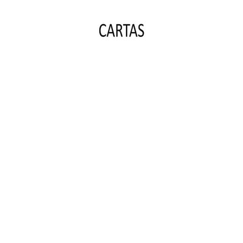 Cartas | PPTX