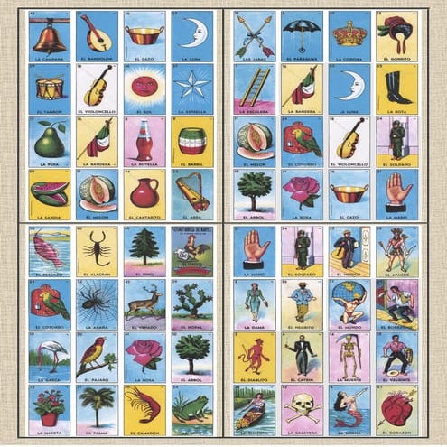 Lotería Mexicana - todas las cartas de 1 a la 54 | PDF