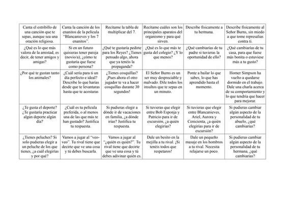 Tarjetas De Juego De Roles Para Estudiantes TEA Role Playing Juego