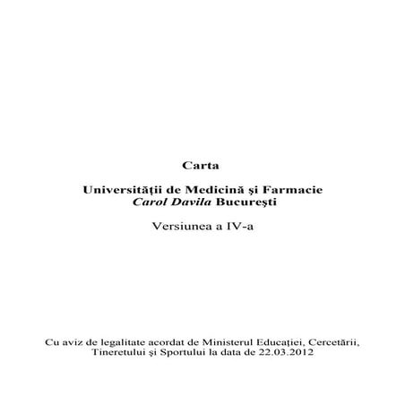 Carta umf | PDF