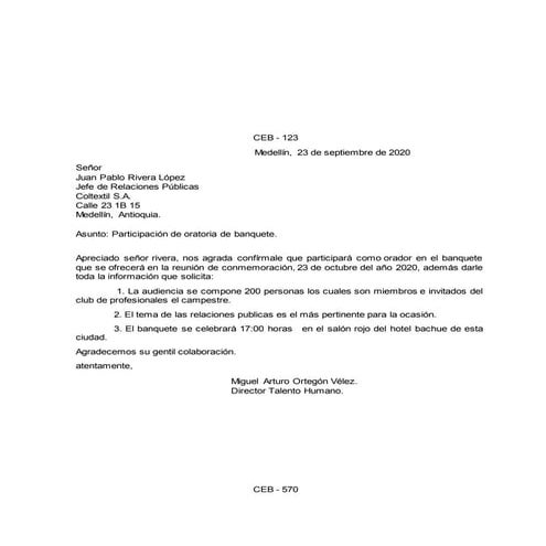 Carta y anexo | DOCX