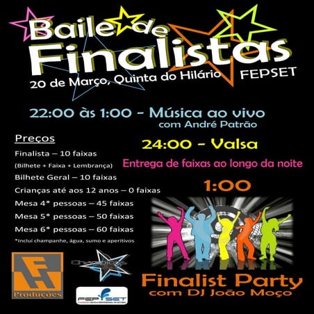 Baile Finalistas FEPSET | PDF