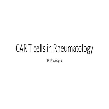 Cart cell in rheumatology ppt.pdf