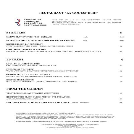 Ti Bananne Caribbean Bistro & Bar Dinner menu | PDF