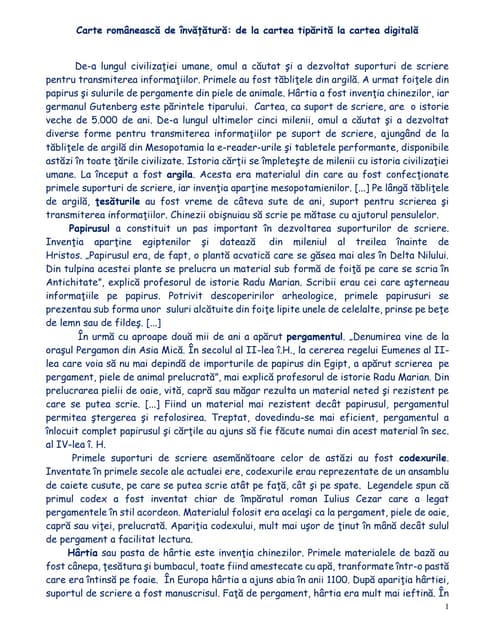 „Balaurul” de Mihail Sadoveanu | PDF