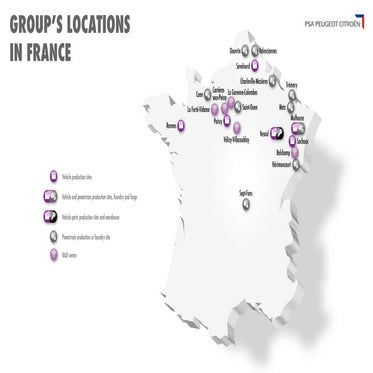 Group's locations in France | PDF
