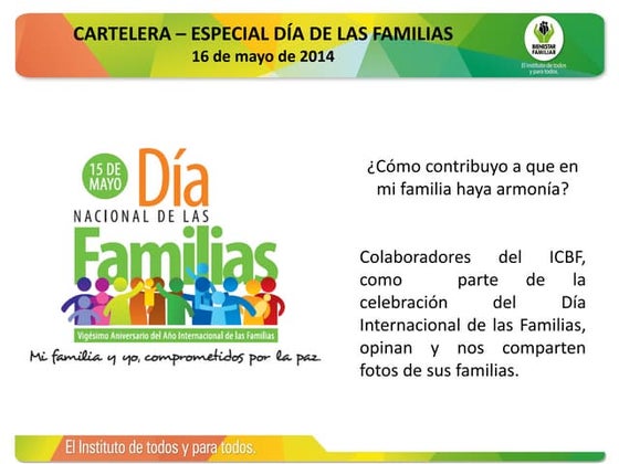 Sistema Nacional de Bienestar Familiar - SNBF | PPT