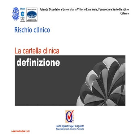 Cartella Clinica Definizione | PDF