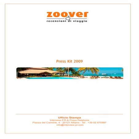 Cartella Stampa di Zoover Ottobre 2009 | PDF | Travel