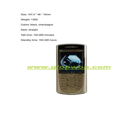 Cartier V6 Dual Sim Luxury Metal Mobile Phone | DOC