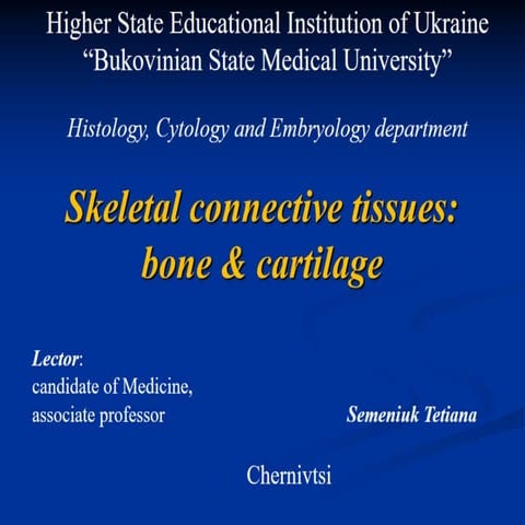 Cartilage & bone | PDF