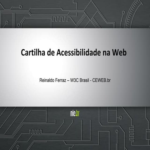 Cartilha de Acessibilidade na Web | PDF