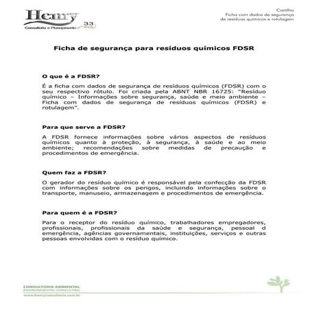 Cartilha abnt nbr_16725 | PDF