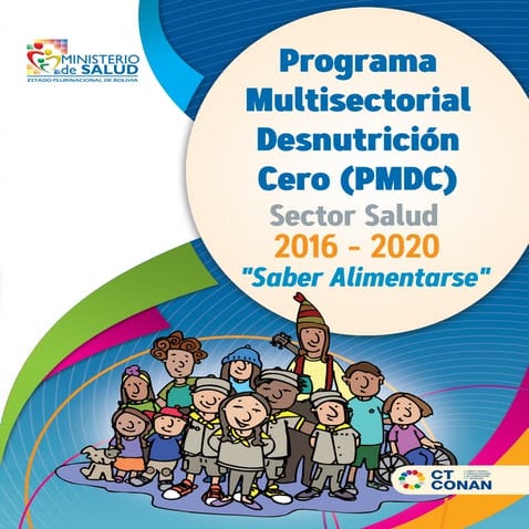 Cartilla Programa Multisectorial Desnutrición Cero Pdf
