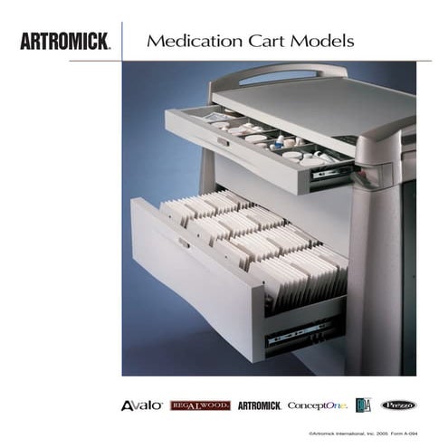 Artromick Cart Models for Hospital Computing Solutions | PDF