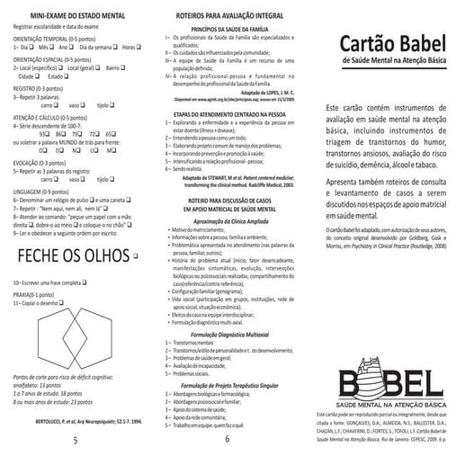 Cartão babel (1) | PDF