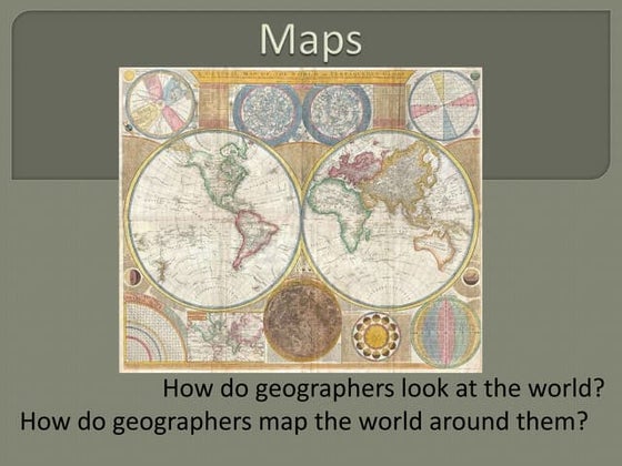 Elements of a map | PPT | Geography | Science