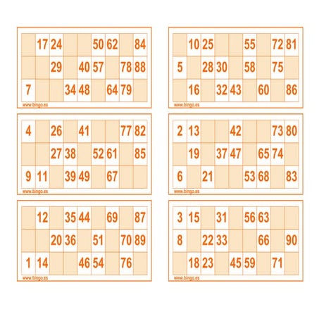 BINGO NÚMERICO PARA IDENTIFICAR Y ESCRIBIR | PDF