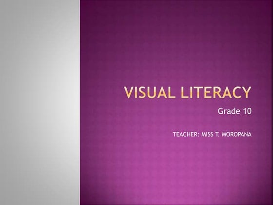 English Grade 10 Visual Text: Cartoon Presentation | PPT