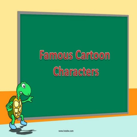 Cartoon characters | PPT