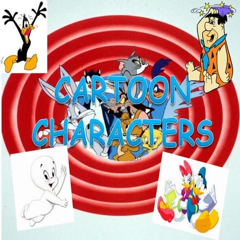 Cartoon characters | PPTX