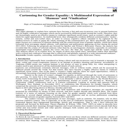 Cartooning for gender equality | PDF