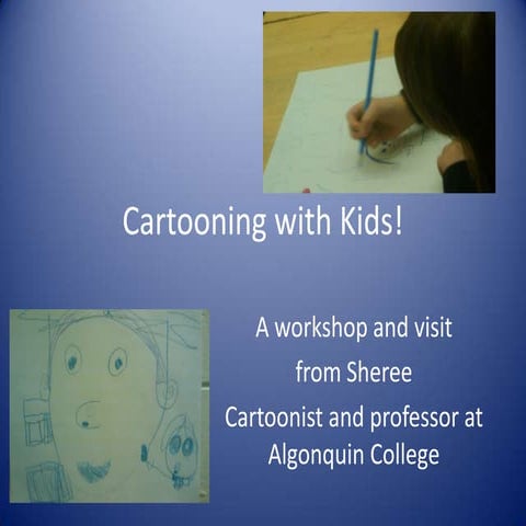 Cartooning with kids! | PPTX