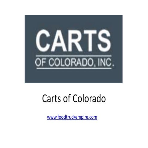 Carts of Colorado | PPTX