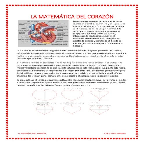 La Matematica del Corazon | PDF