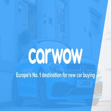 carwow - NOAH19 Berlin | PDF